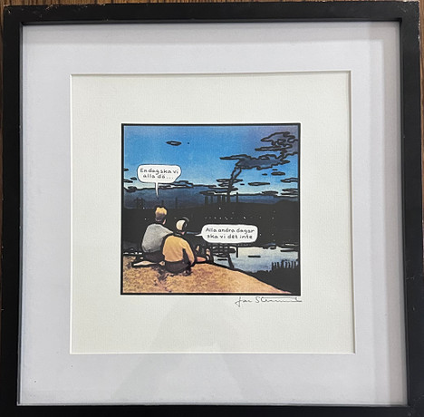 JAN STENMARK. Offset printing. Art - Engravings & Prints - Auctionet