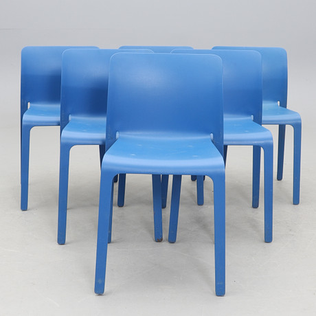 STEFANO GIOVANNONI. Stolar, 6 st, "First", Magis, Italien, 2000-tal. Möbler - Fåtöljer & Stolar ...