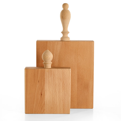 LISA LARSON. Two cutting boards, 1970s, marked “Sandbergs Nora Stad ...