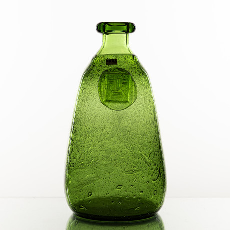 ERIK HÖGLUND. Vass/bottle, glass, label marked Boda. Glass - Art glass ...