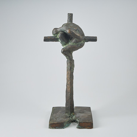 TAISTO MARTISKAINEN (1943-1982). On the cross, signed and dated -79 ...