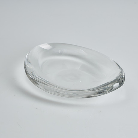 TAPIO WIRKKALA. A GLASS SCULPTURE, "Kutonen" (The sixth), model 3839 ...