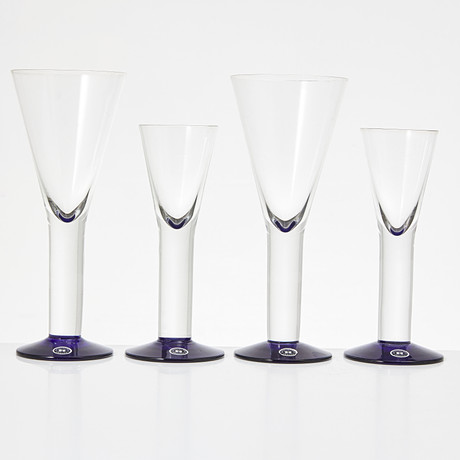 MARGARETA HENNIX. Vinglas och snapsglas, 20 dlr, "Basic", Reijmyre ...