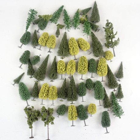 SHRUBS AND TREES FOR MODEL RAILWAY. Toys - Toys - Auctionet