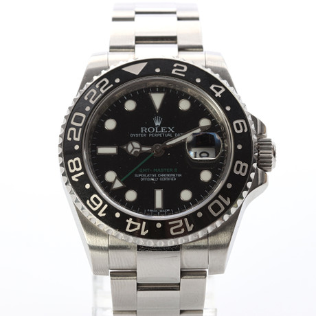 ROLEX GMT MASTER II. Ure - Armbåndsure - Auctionet