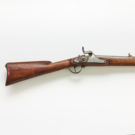 SLAGLÅSRIFLE, Swedish, m/1845-54, Husqvarna 1847, no 1298. Weapons ...