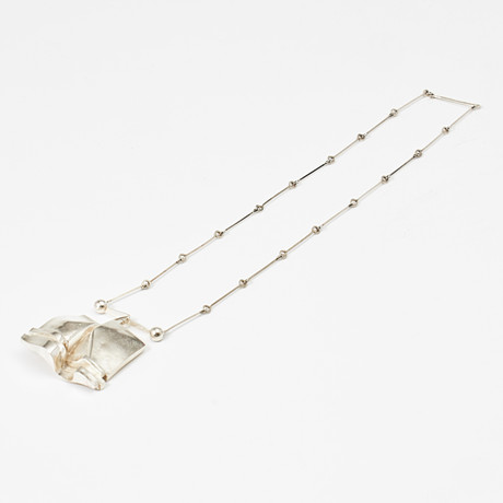 BJÖRN WECKSTRÖM, “O2X”, pendant with integrated rod chain with ...