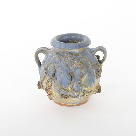 CHRISTOPHER CRETE. A vase, glazed stoneware, later part of the 20th ...
