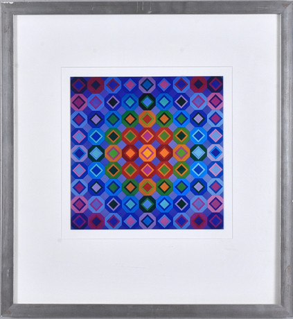 VICTOR VASARELY. After. Offset printing. Art - Engravings & Prints - Auctionet