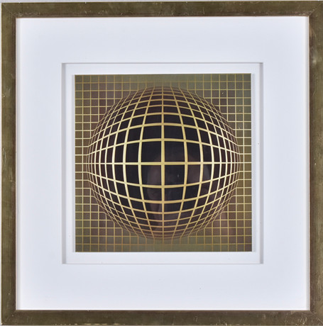 VICTOR VASARELY. After. Offset printing. Art - Engravings & Prints - Auctionet