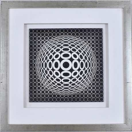 VICTOR VASARELY. After. Offset printing. Art - Engravings & Prints - Auctionet