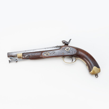 A Barnett London, England, 19th century slingshot gun. Weapons ...