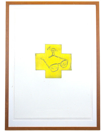 KENT KARLSSON. Etching, composition, from the collection 15 artists 30 ...