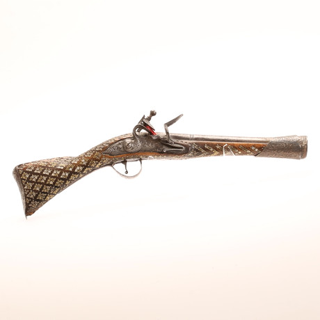 An Ottoman flintlock trombone, 19th century. Weapons & Militaria - Guns ...