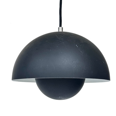 A 20th century “Verner Panton” Flower pot ceiling lamp. Lighting ...