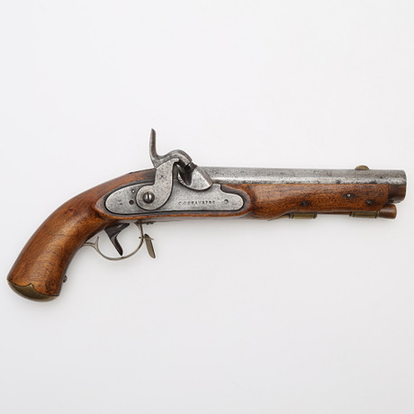 SLAGLÅSPISOL m/1849 for the prison service. Weapons & Militaria - Guns ...