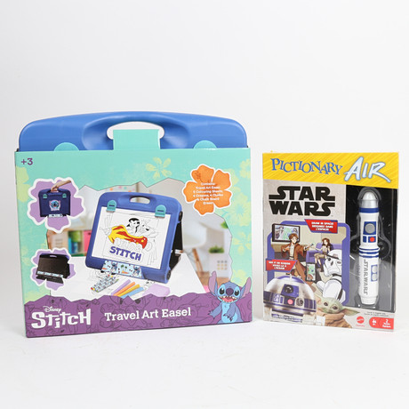 STAR WARS PICTIONARY AIR & LILO & STITCH EASEL (2). Toys - Toys - Auctionet
