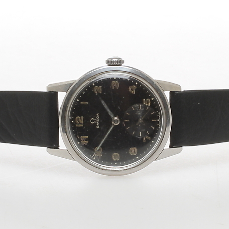 WRIST WATCH, Omega, Cal. 268, steel. Clocks & Watches - Wristwatches ...