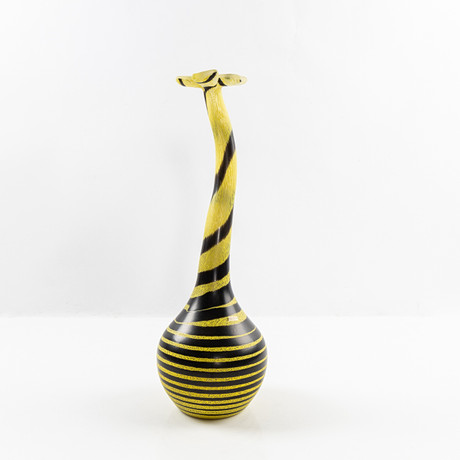 ULRICA HYDMAN-VALLIEN. Kosta Boda, 'Snake Flower', signed. Glass - Art ...