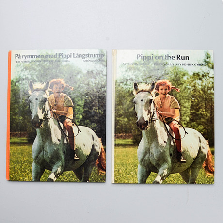 ASTRID LINDGREN & BO-ERIK GYBERG. På rymmen med Pippi Långstrump. First ...