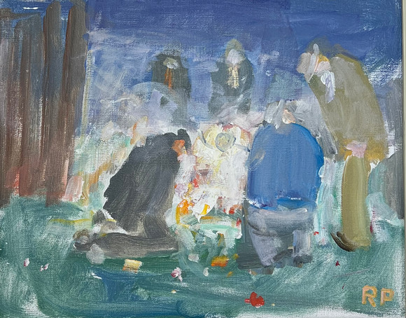 RAGNAR PERSON. Olja på duk, signerad RP. Konst - Måleri - Auctionet