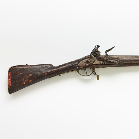 FLINTLOCK RIFLE, Swedish, m/1778 for men at the artillery. Weapons ...