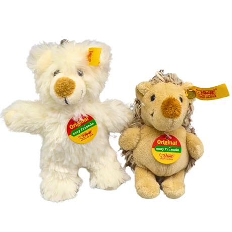 2 STEIFF COSY AND FRIENDS KEYCHAINS. Toys - Toys - Auctionet