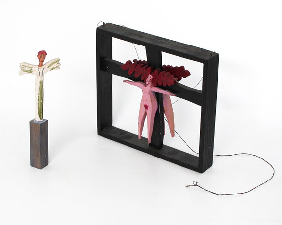 SIGNAR N. BENGTSON, SCULPTURE “WOMAN”. ANGEL ON THE PODIUM UNKNOWN ...