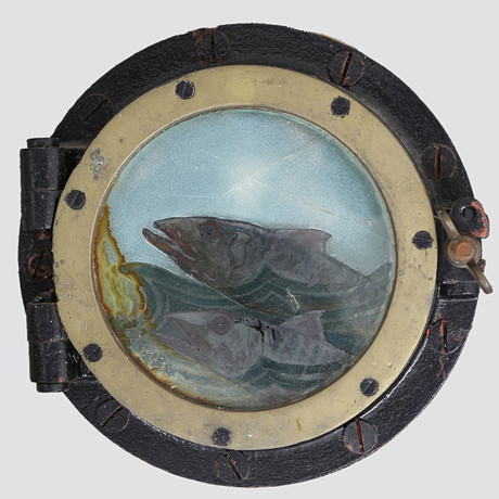 OLDER SHIP VALVE REDESIGNED WITH LIGHTING,, INTERIOR PAINTED GLASS ...