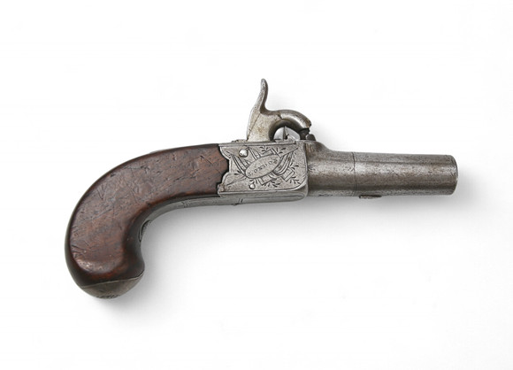 A SLAG LOCK POST, Great Britain, c. 1850, signed Richard's, London ...