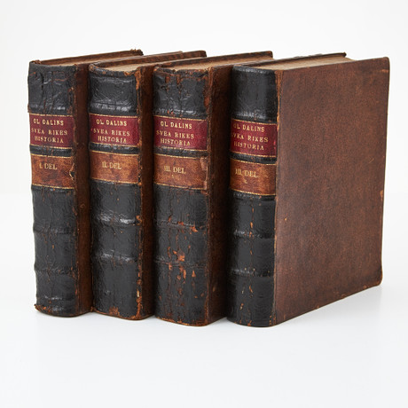 DALIN'S SWEDISH HISTORY with Tegnér's signature, 4 volumes. Books, Maps & Manuscripts - Books ...