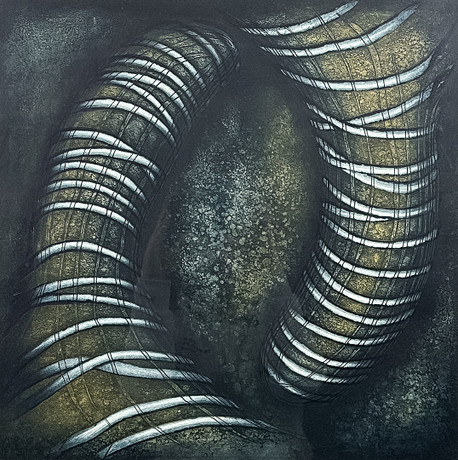 MINAKO MASUI. COLOUR ETCHING, “Eldila”, signed, numbered, dated-1990 ...