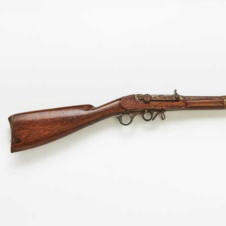 CHAMBER LOADING RIFLE, Swedish, m/1851 for the navy, Carl Gustaf city ...