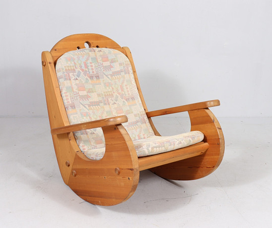 Brutalist rocking chair, Germany, 1990s. Furniture - Armchairs & Chairs ...