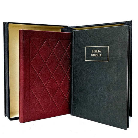 FACSIMILE MANUSCRIPT ILLUSTRATED GOTHIC BIBLE, NO. 350 OF 850. THE ...