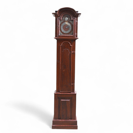 A baroque floor clock with a stone slab dated 1796, Sweden, 18th ...