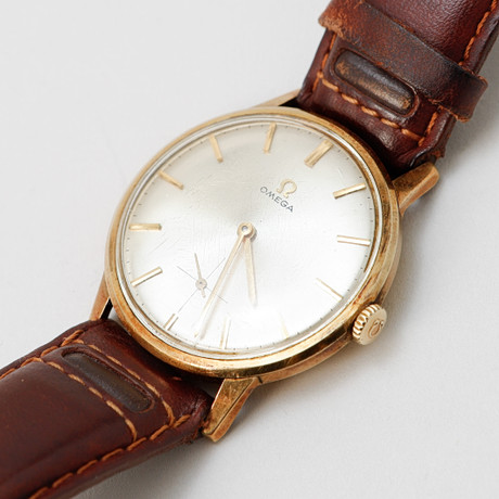 ARMBANDSUR, Omega, 14k guld, manuell, 1950/60-tal. Klockor & Ur ...