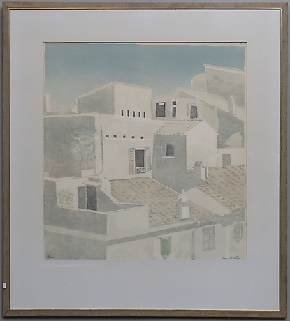 LOUIS BASTIN. Color lithograph, signed and numbered 96/200. Art ...