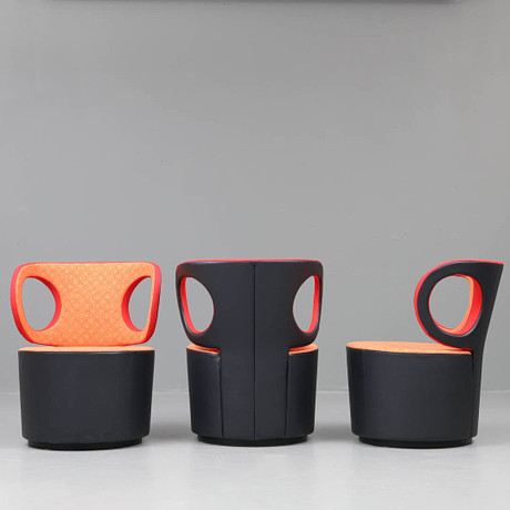 ALEXANDER LERVIK. Fåtöljer, 3 stycken Eye, Johanson Design. Möbler ...