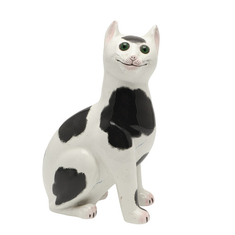 WEMYSS POTTERY CAT. Ceramics & Porcelain - European - Auctionet