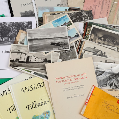 VISLANDA, postcards and books etc. Books, Maps & Manuscripts - Other ...