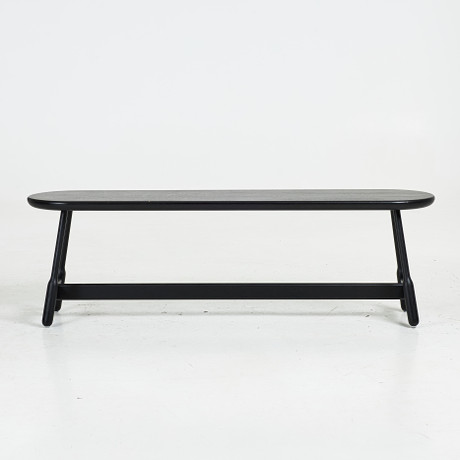 CHRIS MARTIN. Bench “Albert”, Massproductions, black stained frame in ...