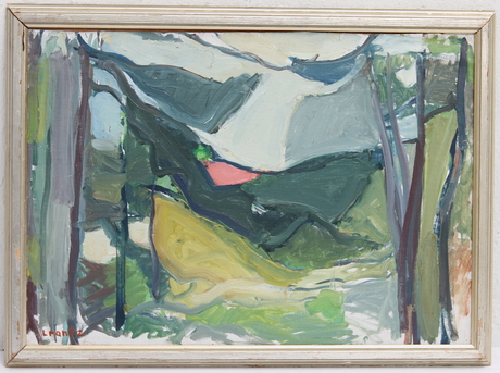 BENGT CRANTZ. Öljy kankaalle. Allekirjoitettu. Taide - Maalaus - Auctionet