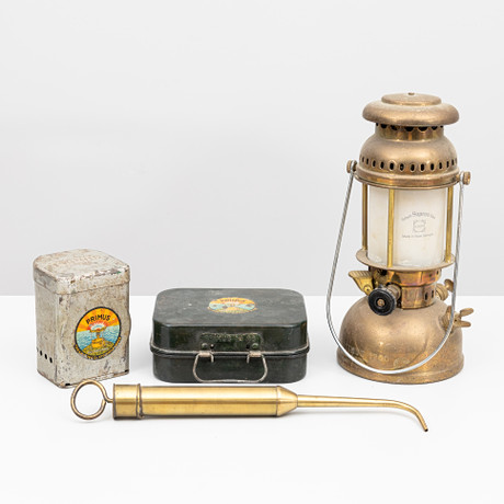 STORMLYKTA and KITCHEN, 3 pieces, Primus kitchen no 71 and 96 and ...