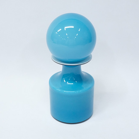 OTTO BAUER. KASTRUP/HOLMEGAARD, VAS MED PROPP. Glas - Konstglas - Auctionet