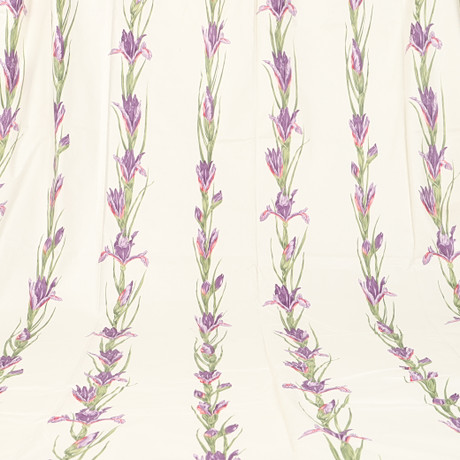 ROBERT CAHN. Gardinlängder, 4 stycken, bomuulschintz, Emanuel Lang ...