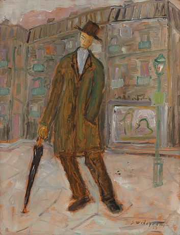 SIGGE WIDEGREN. Oil on panel, signed. Art - Paintings - Auctionet