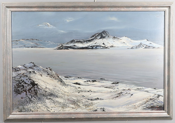 JOHN HAMILTON (1919-1993). GREENWICH ISLAND, ANTARCTICA. Art ...