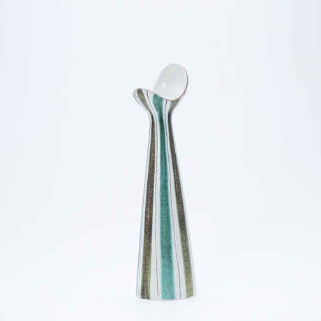 STIG LINDBERG. VAS, lergods, Studio Hand, Gustavsberg, 1940/50-tal ...