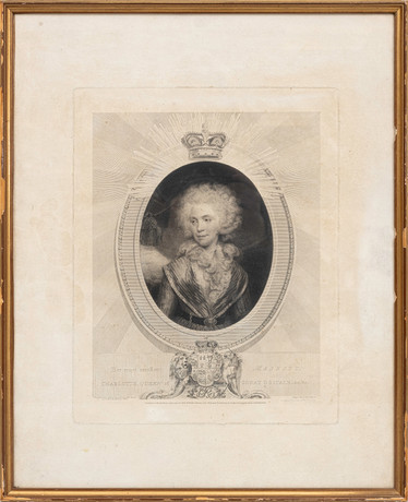 JOHN RUSSELL, after, engraving of Joseph Collyer the Younger, Queen ...